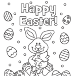 25+ Easter Coloring Pages 2022 for preschoolers, toddlers, Adults