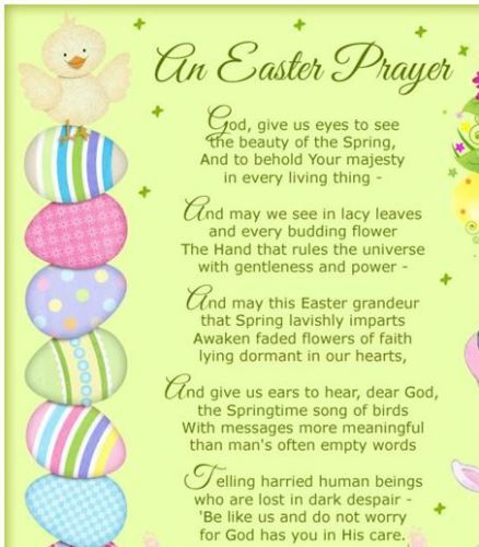 Happy Easter Prayer Poems 2022, Easter Blessing Poems